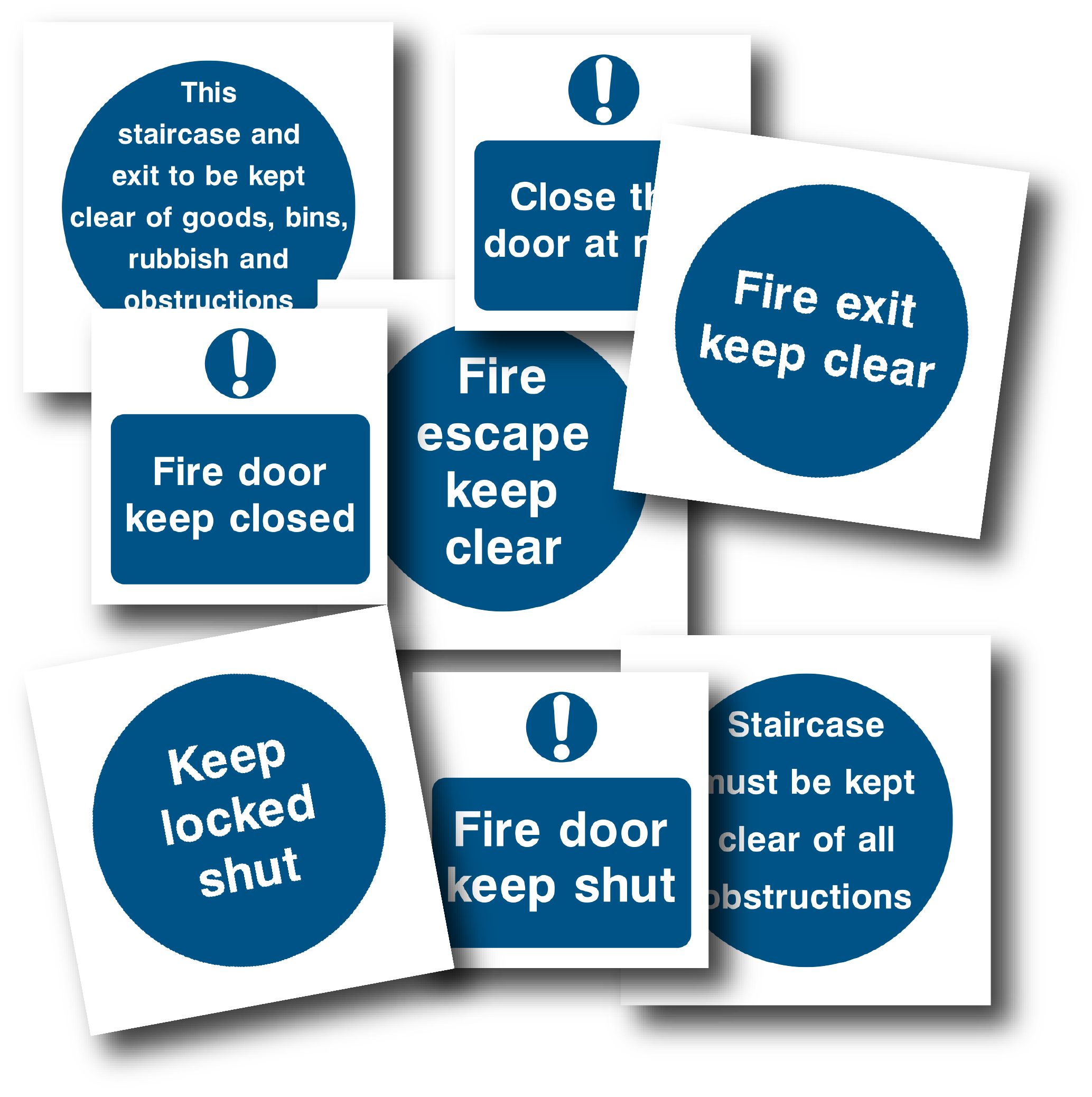 Fire Prevention Signage by Safe Signs