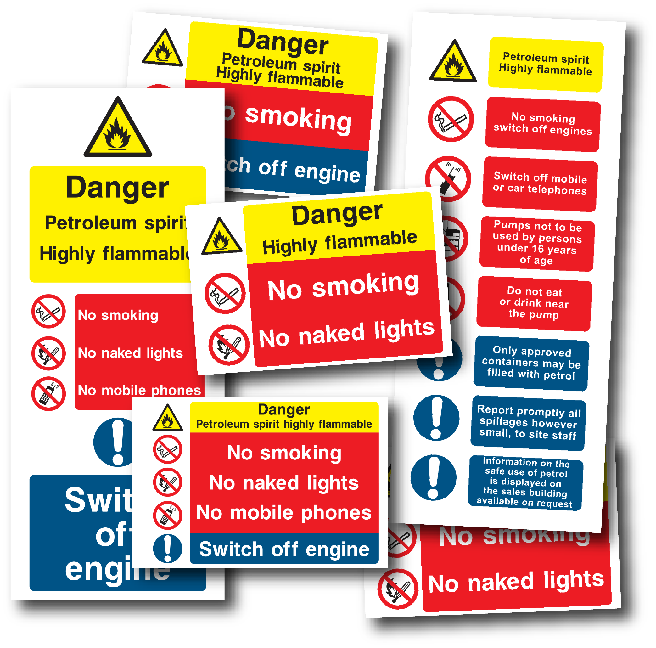 Fuel Pumps Signage by Safe Signs