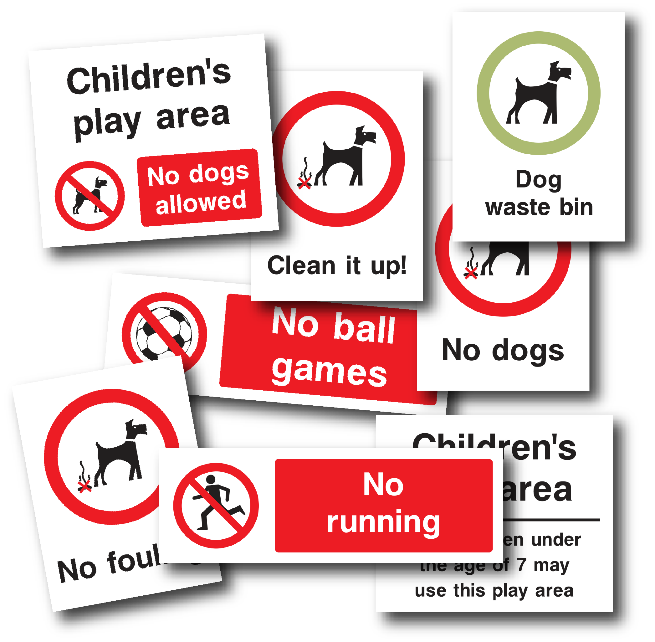 Safe Signs - Parks & Play Areas Signage