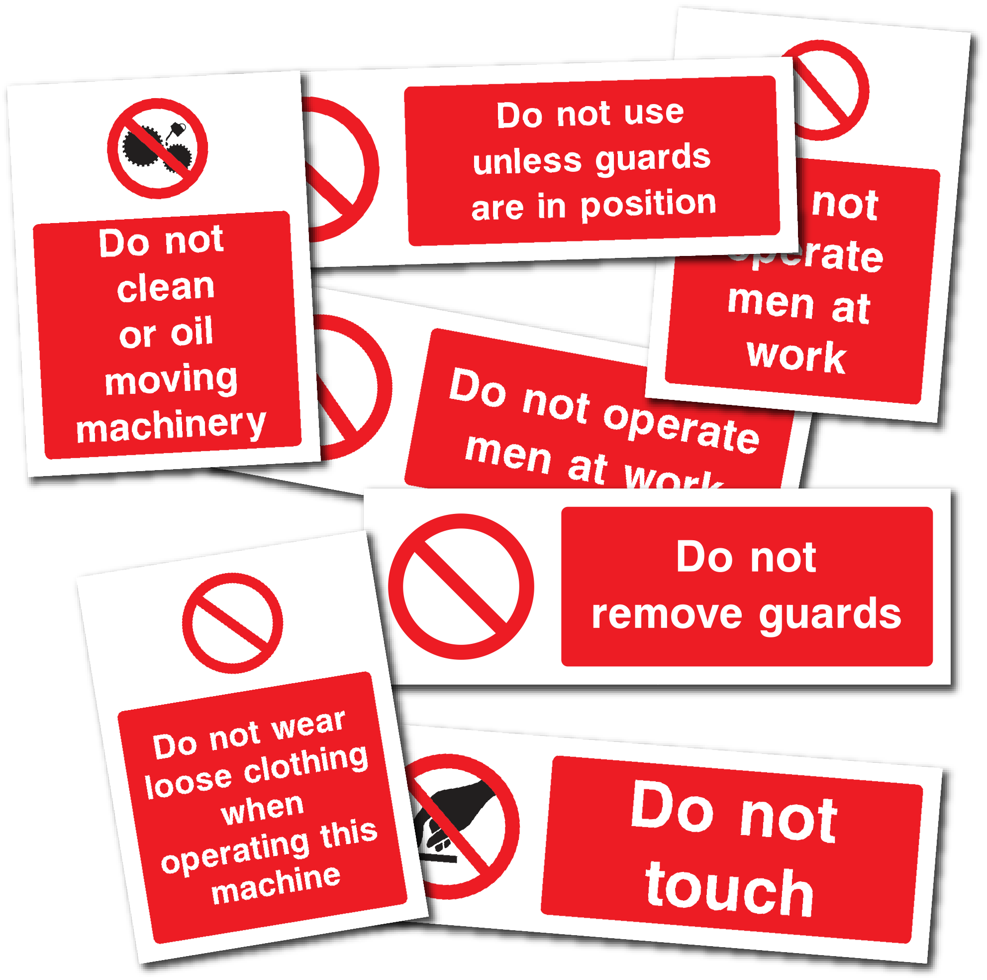 Machinery Signage by Safe Signs