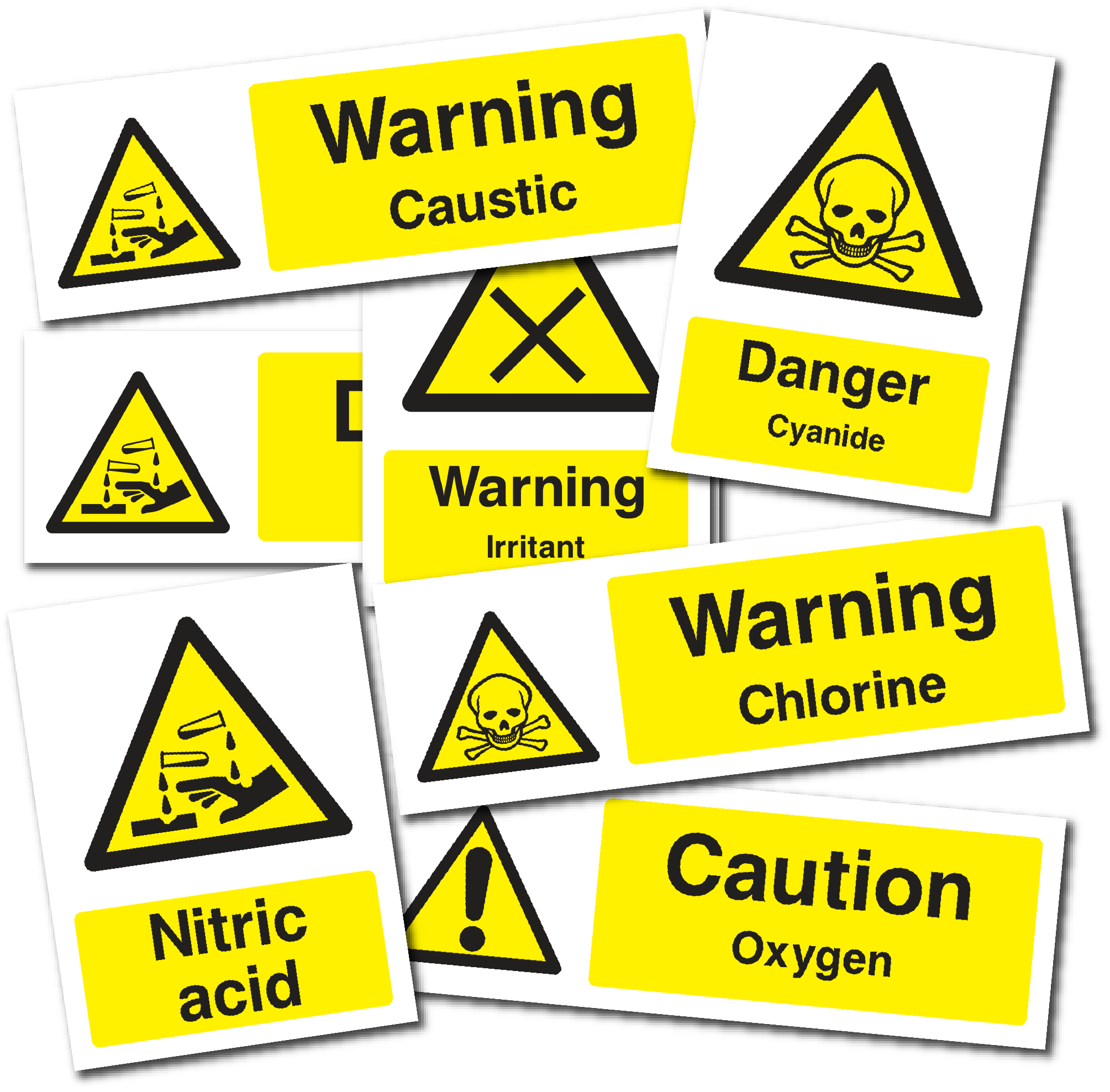 Chemical Danger Signage by Safe Signs